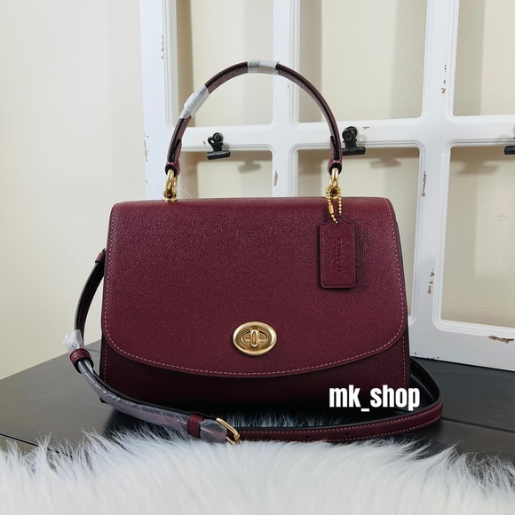 Coach | Bags | Coach Crossgrain Tilly Top Handle Satchel Crossbody ...